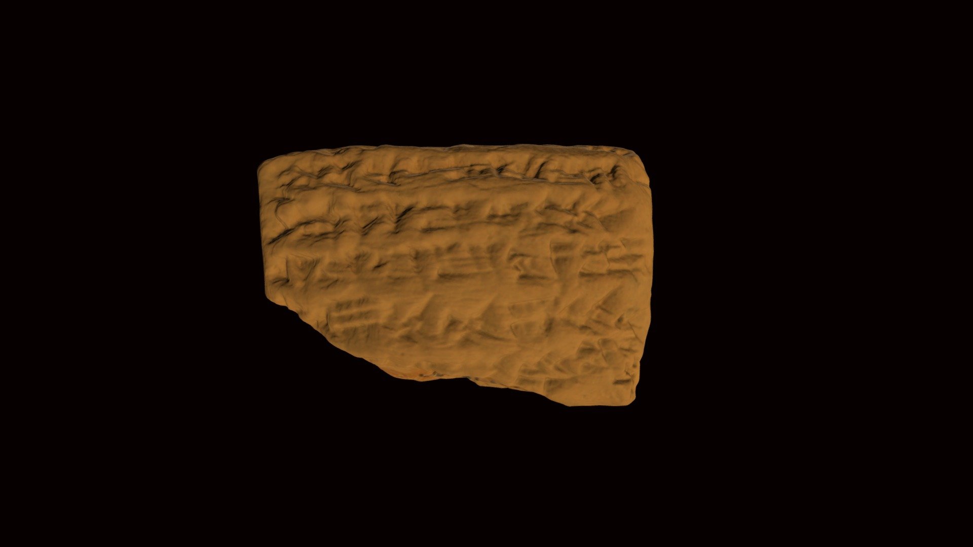 Cuneiform Tablet HMANE1891.11.1 - 3D model by Harvard Museum of the ...