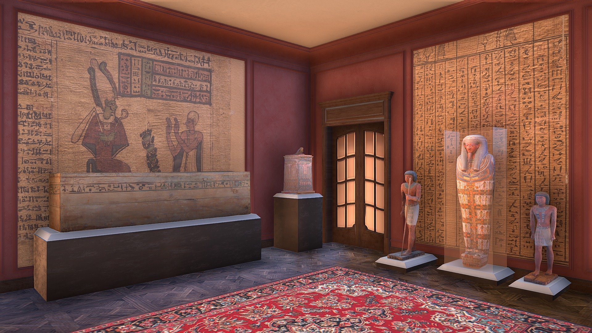 Virtual Museum - 3D model by iuegypt [3a872f6] - Sketchfab