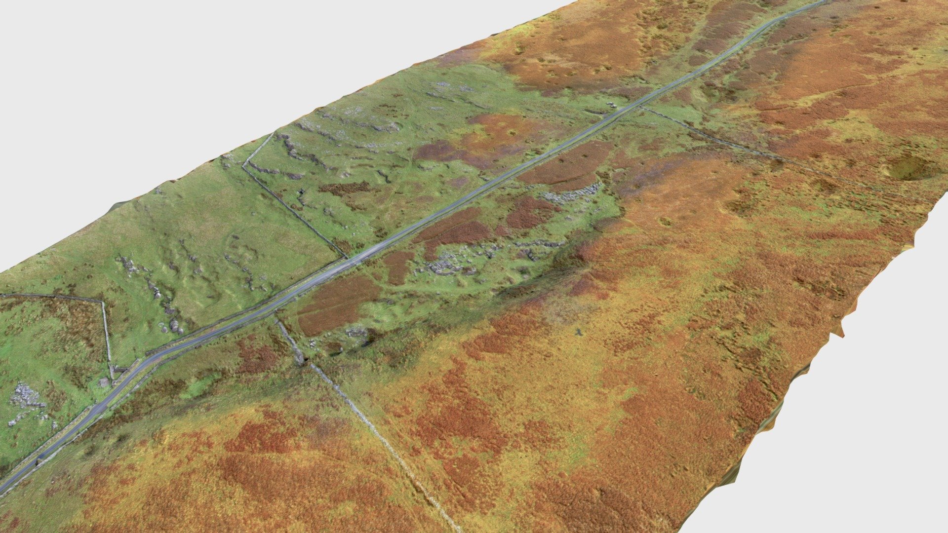 Autumn fells - 3D model by Commendium (@roowalters) [3a87674] - Sketchfab