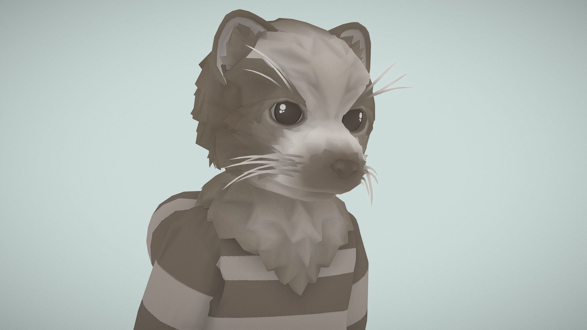 Humanoid Ferret - 3D model by Pancakejake [3a899ed] - Sketchfab