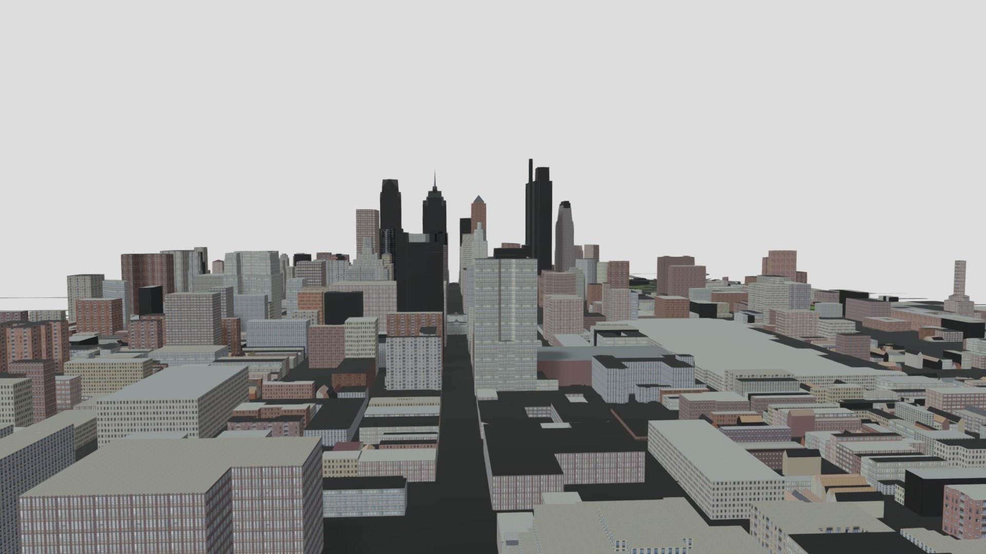 Philadelphia New York - 3D model by mohamedhussien [3a8c6c8] - Sketchfab