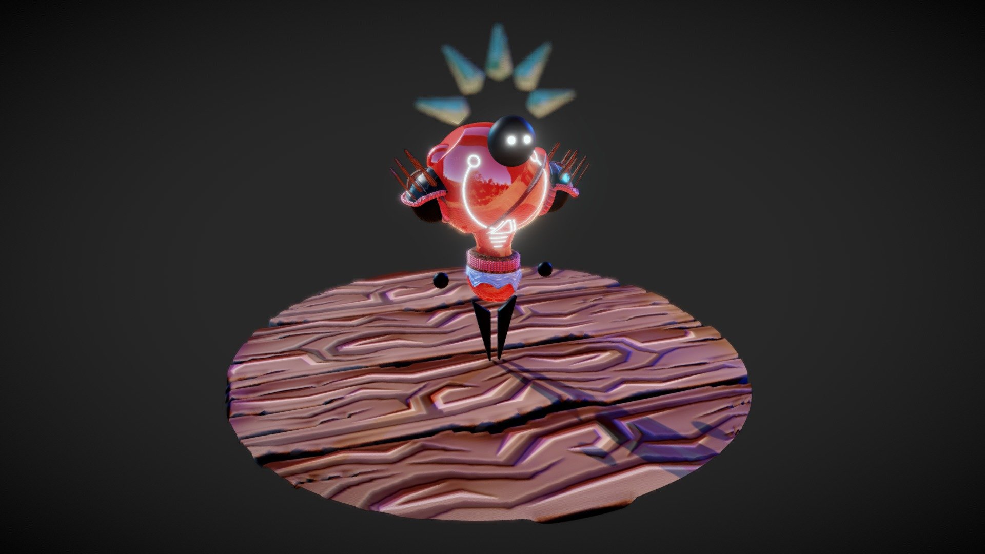 Spherical Character - 3D model by ValBoise [3a8ccc2] - Sketchfab