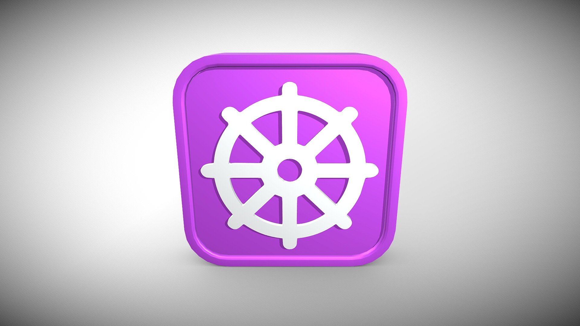 Wheel of Dhamma ☸️ (iPhone Emoji) - Download Free 3D model by Sugatraj ...