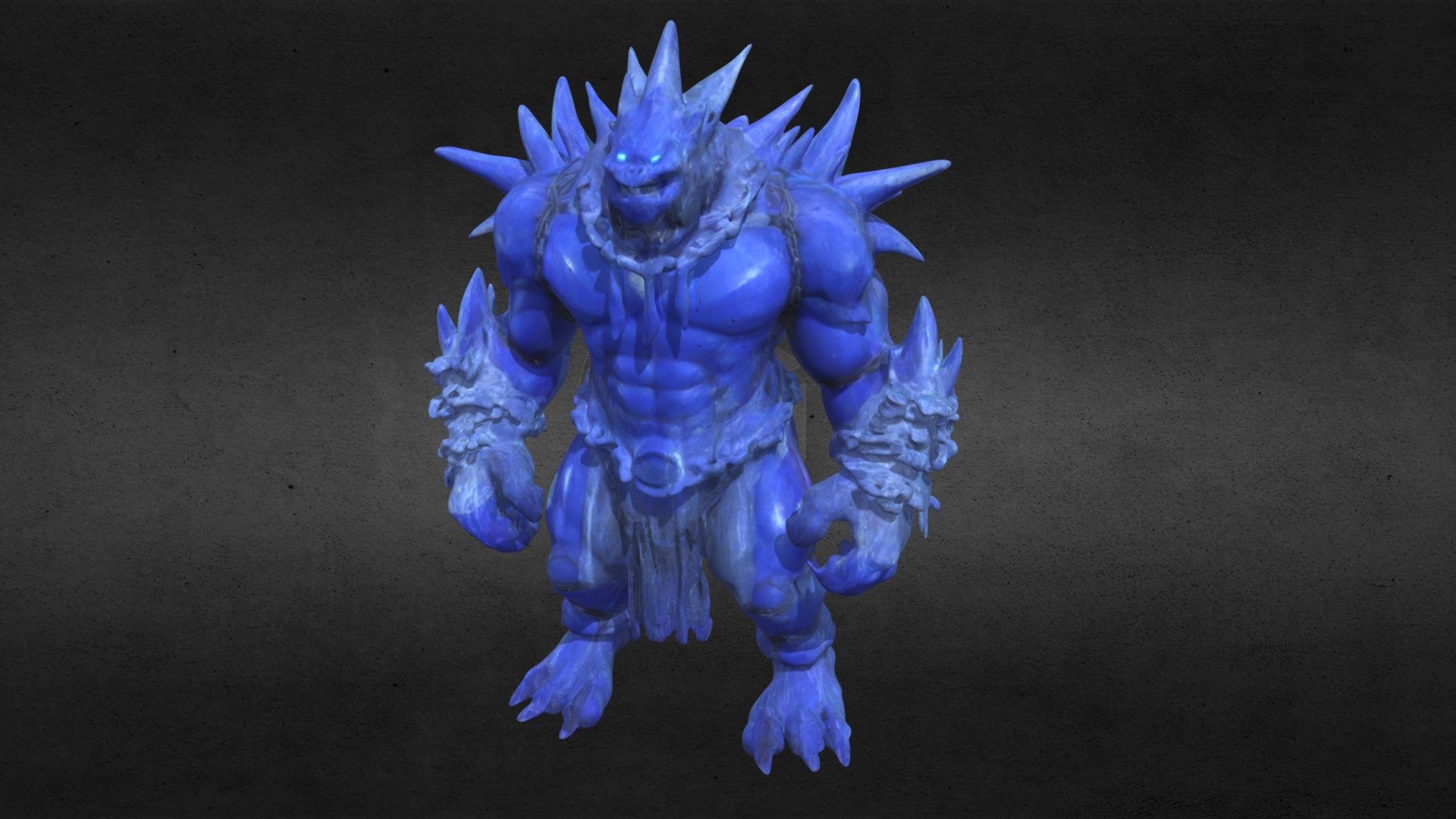 Titan Ice Beast - 3D model by RookeyGaming [3a90575] - Sketchfab