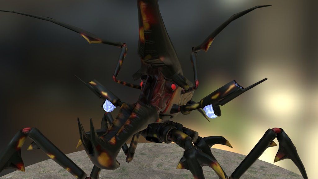 Warrior Bug - 3D model by Terminal-NJ (@Din-Gabisi) [3a92654] - Sketchfab
