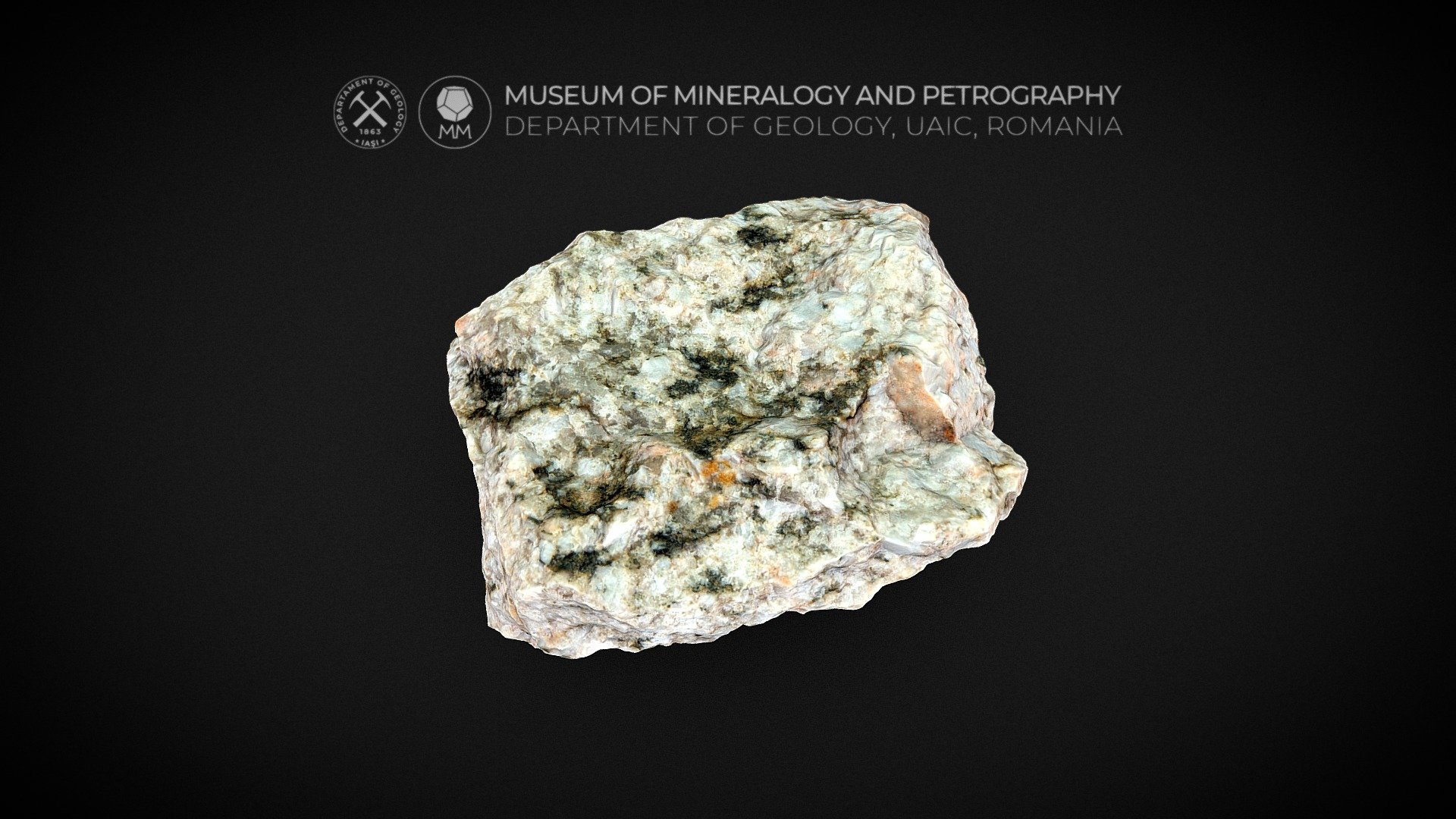 Granite (igneous rock) - 3D model by Museum of Mineralogy and ...