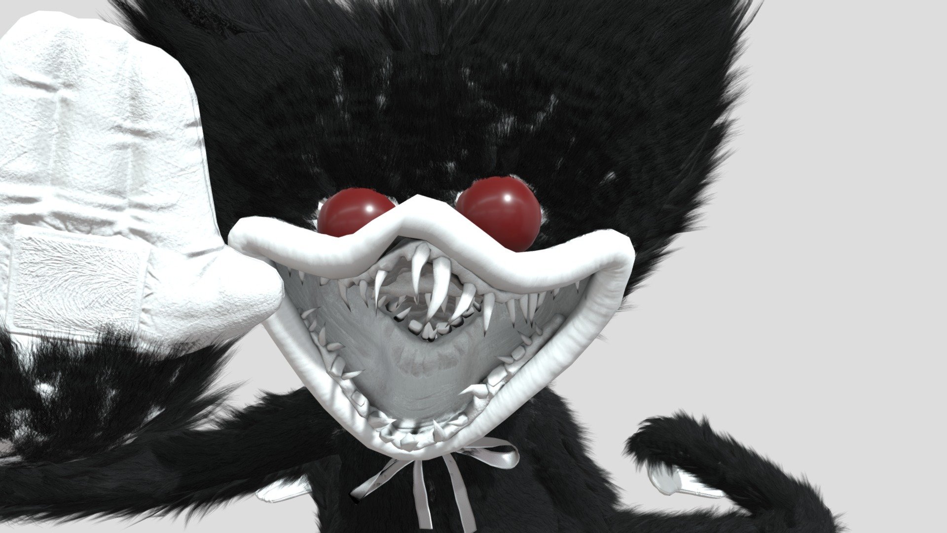 Poppy_playtime_chapter_4__red_huggy_wuggy - Download Free 3D model by ...