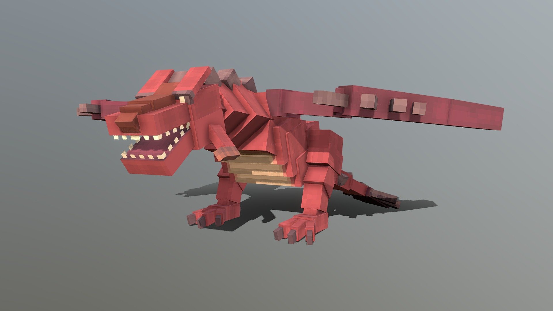 Brave Dragon - 3D model by vincemallari12 [3a985ad] - Sketchfab