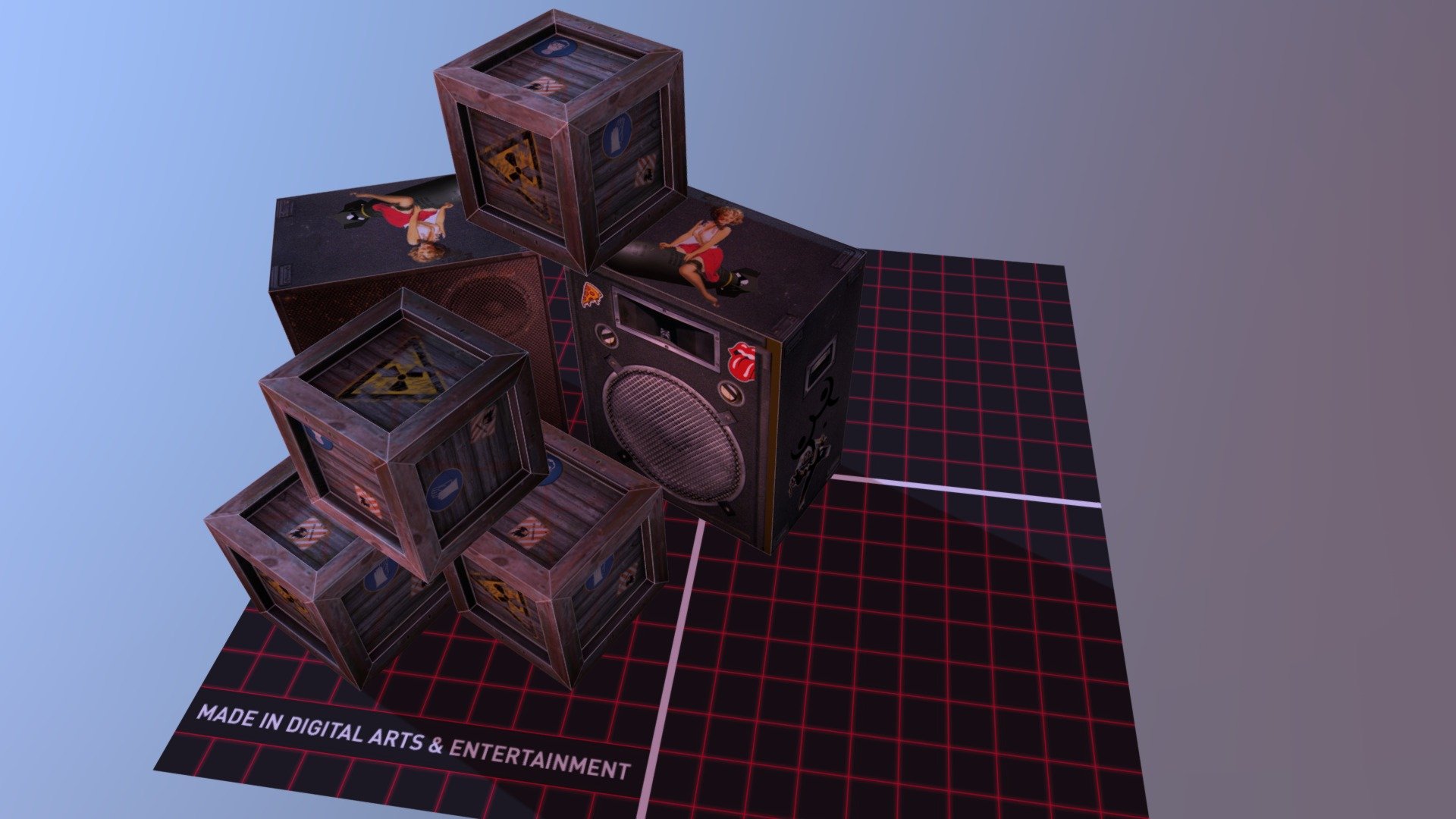 Texturing test - 3D model by BNyffels [3a99ff5] - Sketchfab