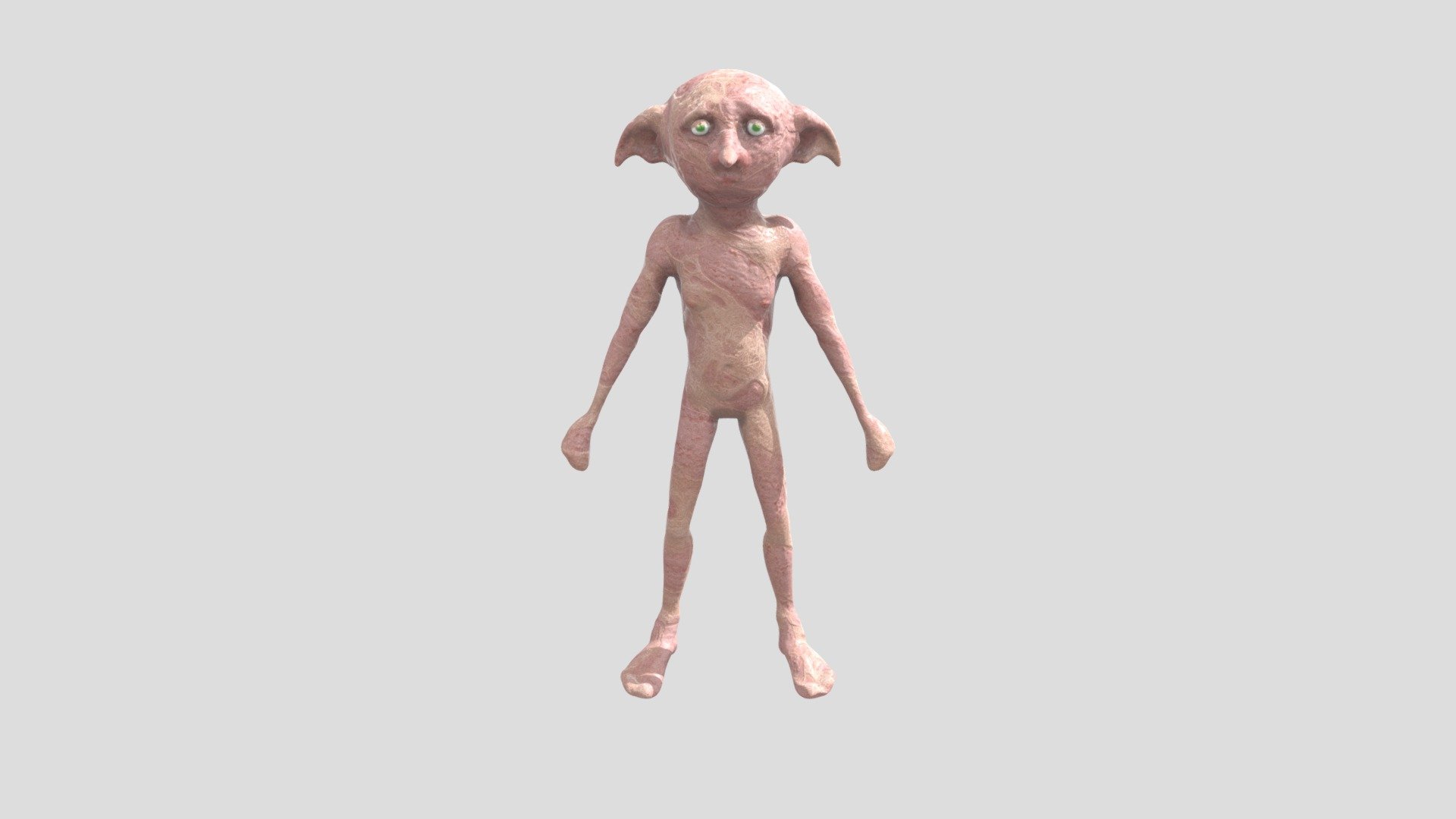 Practica_6_Dobby - 3D model by idilio [3a9d803] - Sketchfab