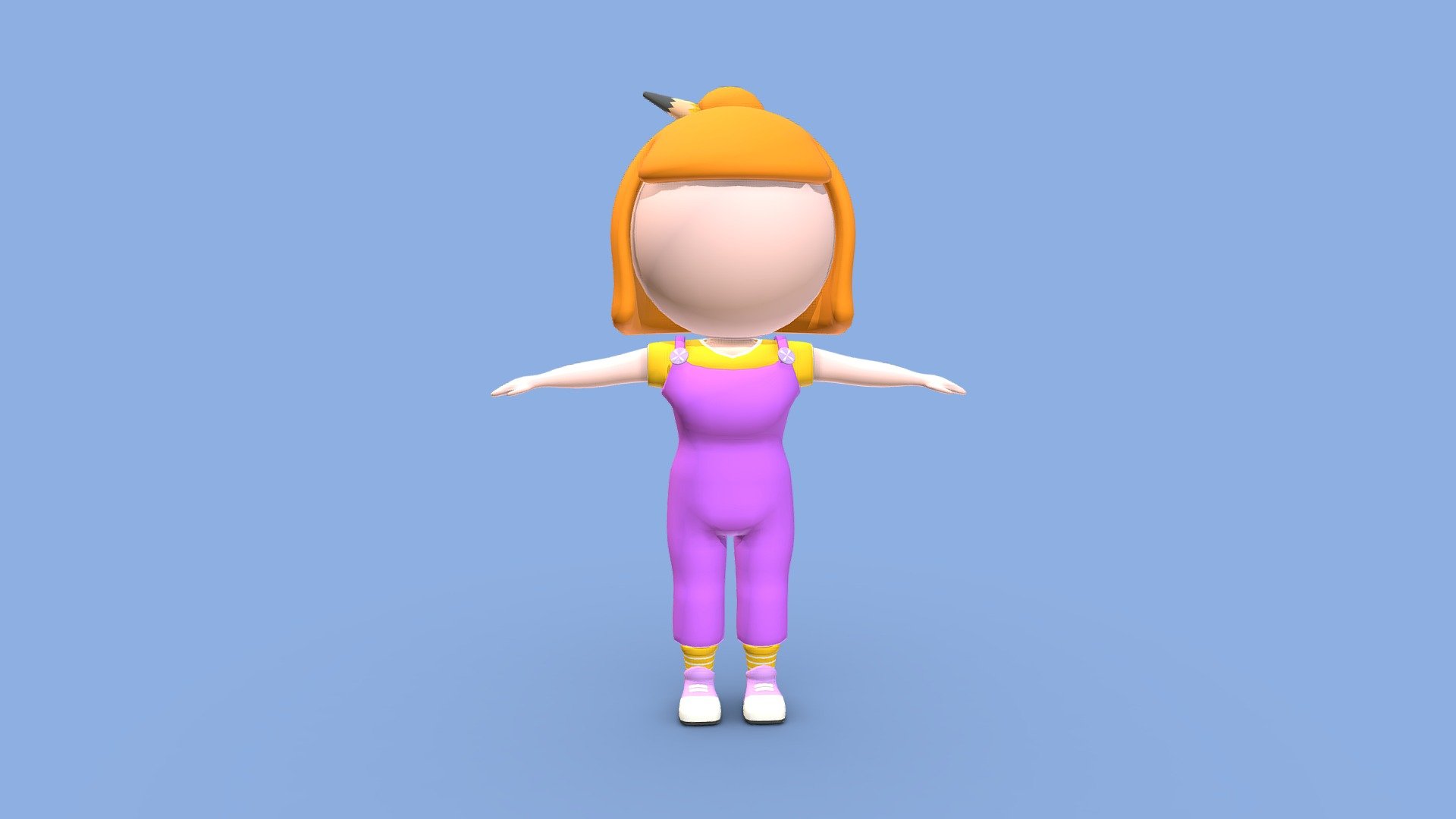 Character Design - Artist - 3D model by hirairmak [3a9f198] - Sketchfab