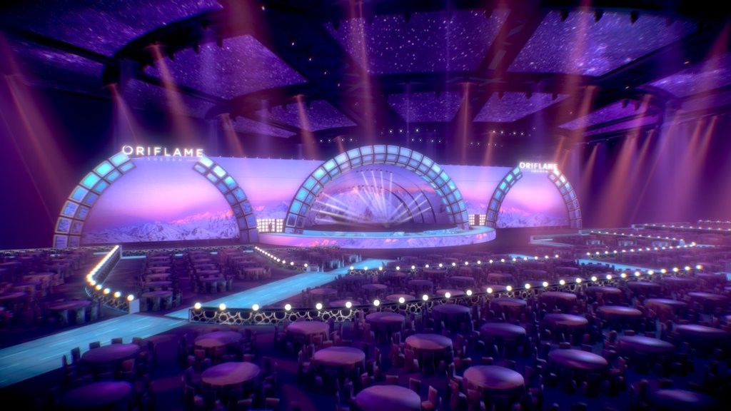Oriflame Sweden в Олипийском - 3D model by David Zager (@zager_dk ...