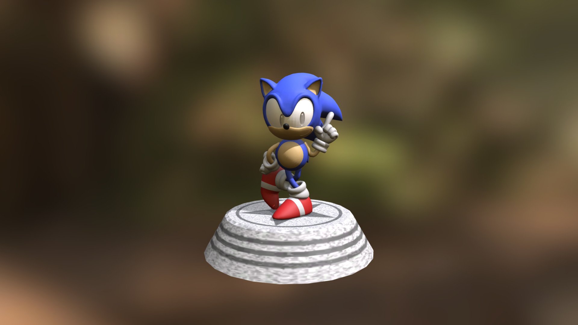 Classic sonic statue - Download Free 3D model by Dr. Heinz ...