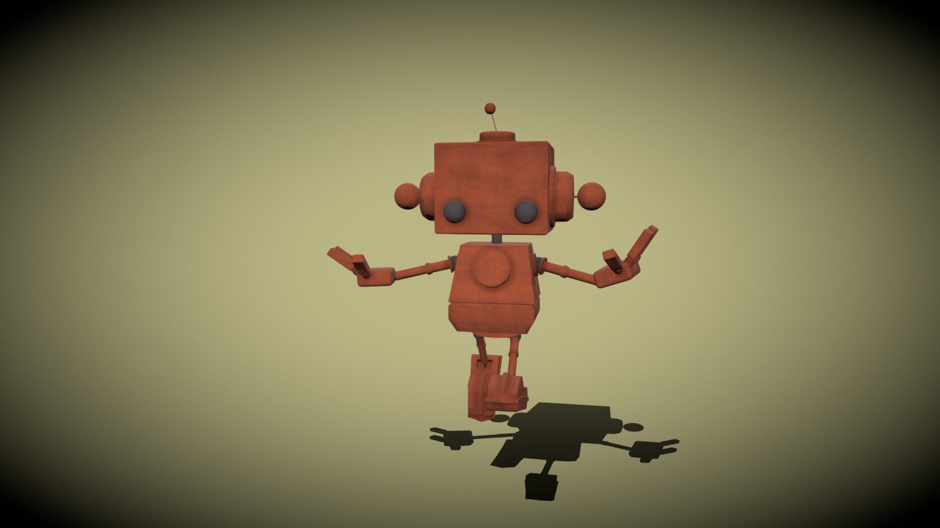 Robot Character - 3D model by kkt1421 [3aa0f93] - Sketchfab