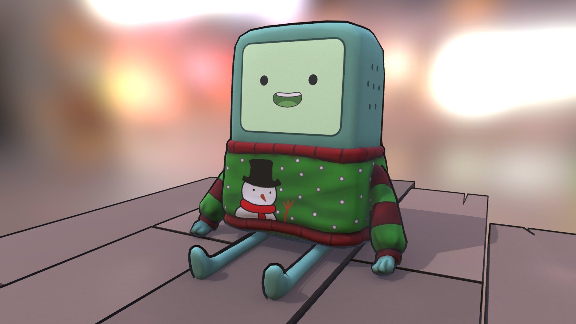 Adventure Time - BMO - Buy Royalty Free 3D model by Emerson Rosa ...
