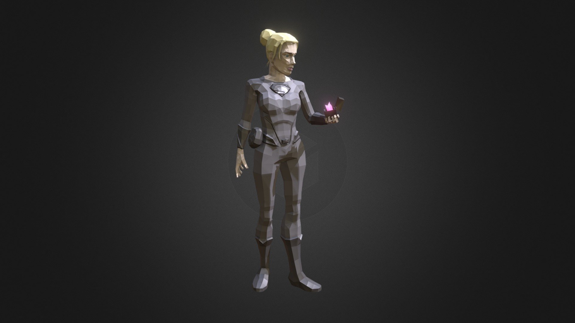 Kara Zor-El - Download Free 3D model by DavidA3D [3aa4504] - Sketchfab
