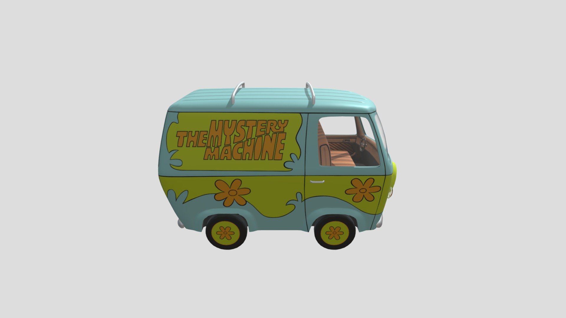 Mystery Machine - 3D model by arydel [3aa5102] - Sketchfab