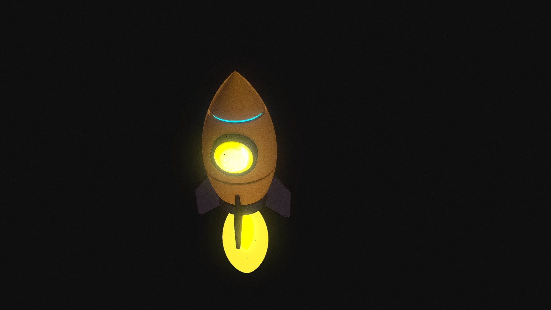 Toon Rocket - Download Free 3D model by artinskg [3aa5974] - Sketchfab