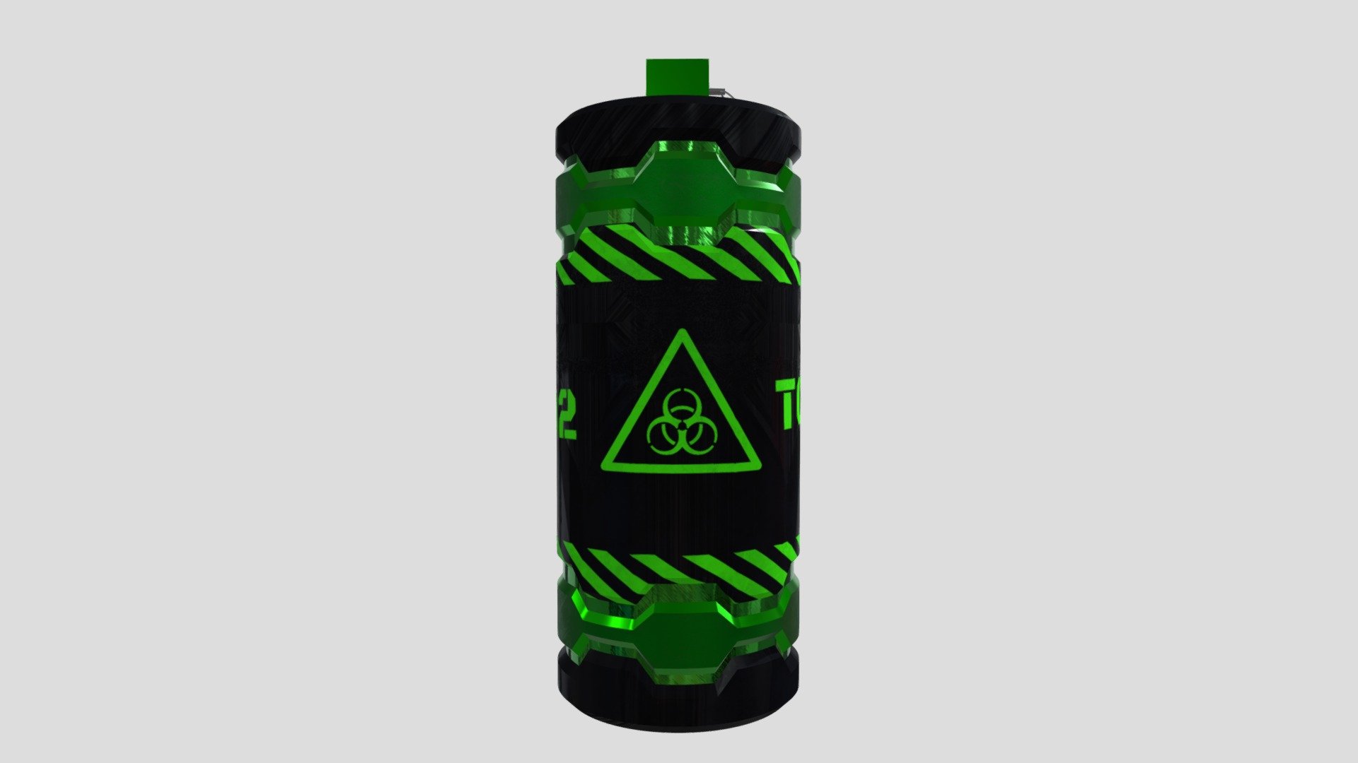 Toxic Grenade 02 - 3D model by NIGHTKILLER (@NightKiller73) [3aa64ed ...