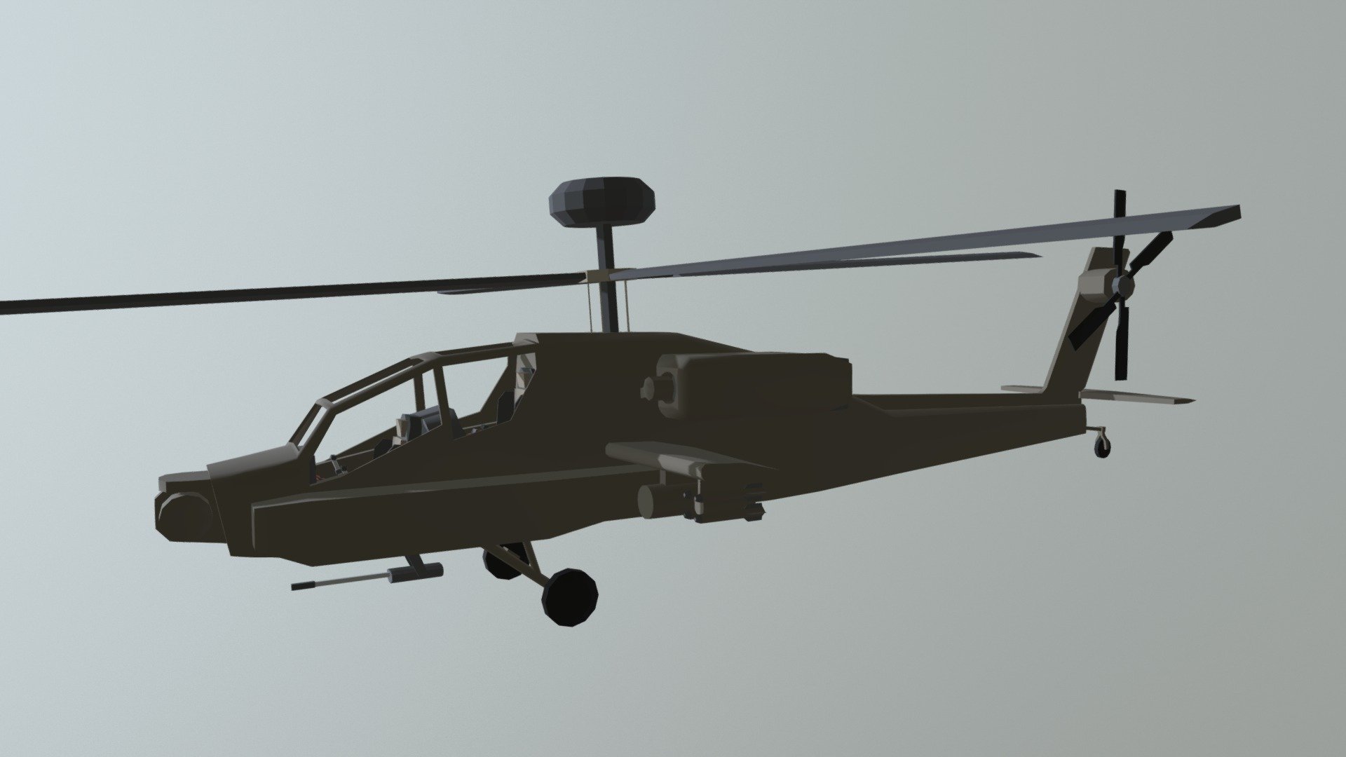 AH-64 Apache - 3D model by Nofabe [3aa7d9f] - Sketchfab
