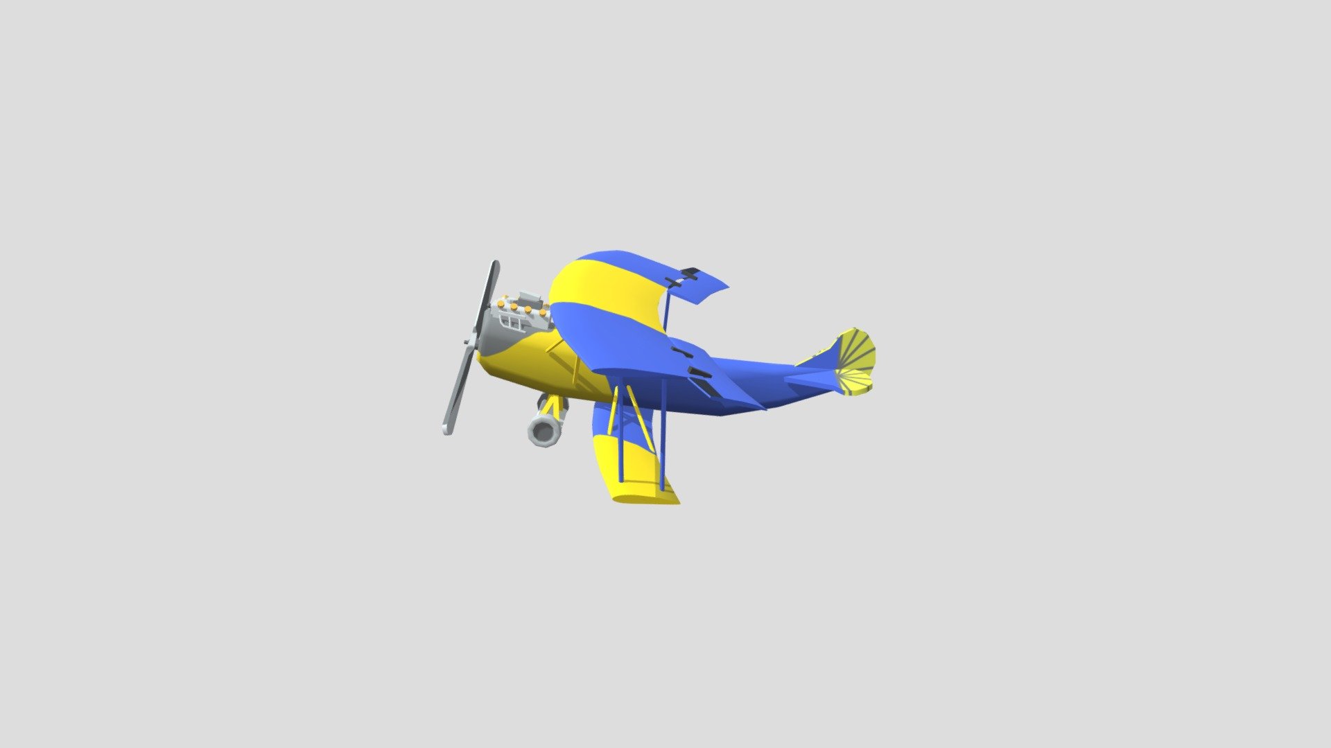 DAE_GameArt_Plane - 3D model by David_Tugui [3aa8da1] - Sketchfab