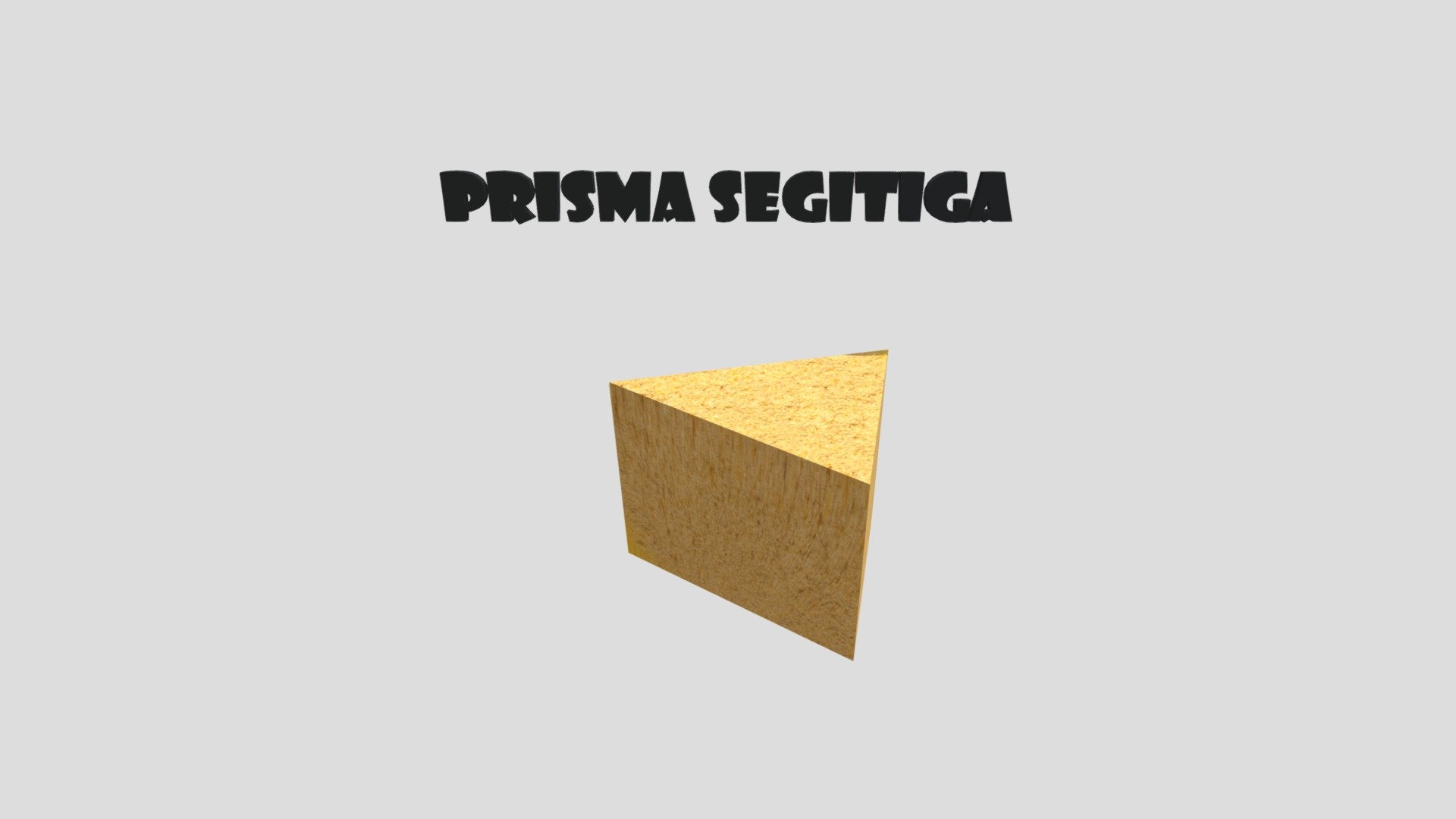 PRISMA SEGITIGA - Download Free 3D model by ekawatimufrida [3aac1ef ...
