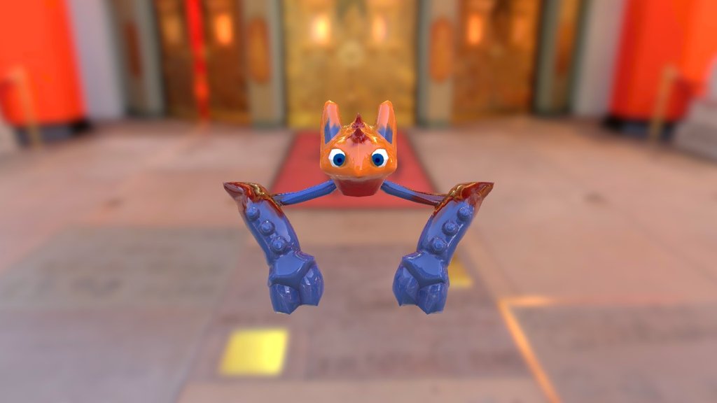 Bipede - 3D model by Margaux-Mai (@mailanh) [3aad37b] - Sketchfab