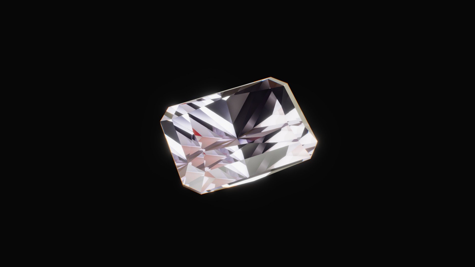 Diamond radiant cut - 3D model by Tapmod [3aaedb5] - Sketchfab