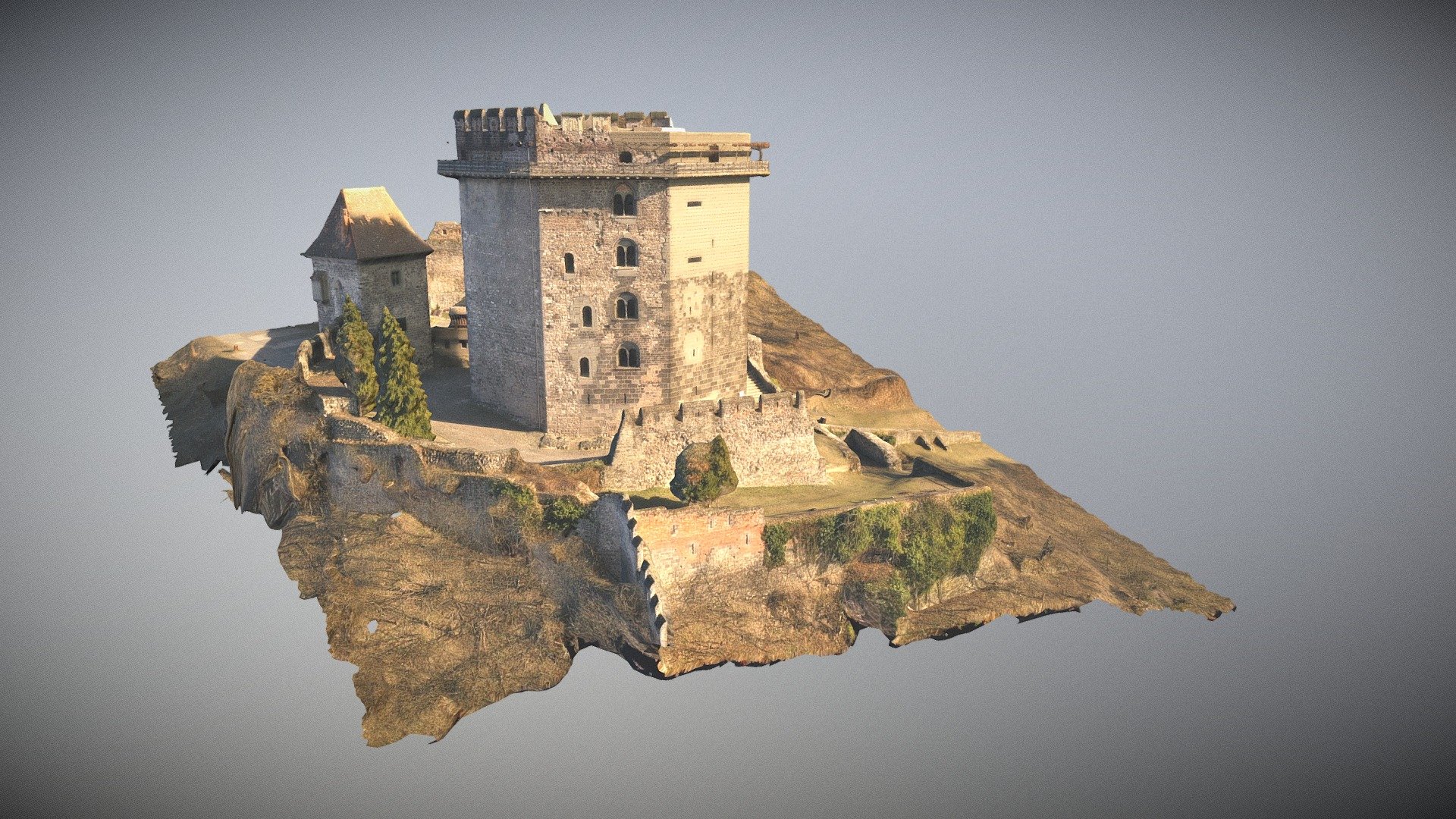 Salamon-torony, Visegrád - 3D model by Kalandos Dunakanyar (@miricsi ...