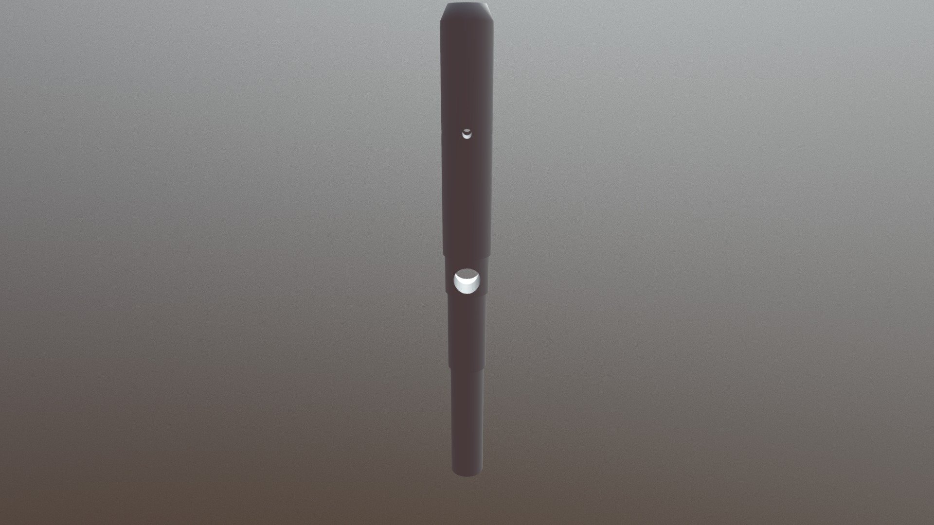 Wash Rotator Shaft With Retrofit And 4 Inc Holes - 3D model by Tom Skahen (@TRSkahen) [3ab02b5 ...