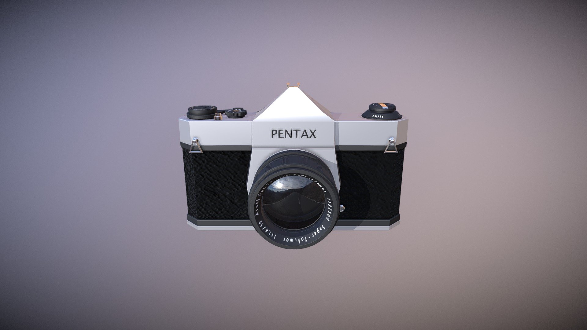 Camera Pentax - 3D model by Sibyl Jobin (@sibylj) [3ab1ff0] - Sketchfab