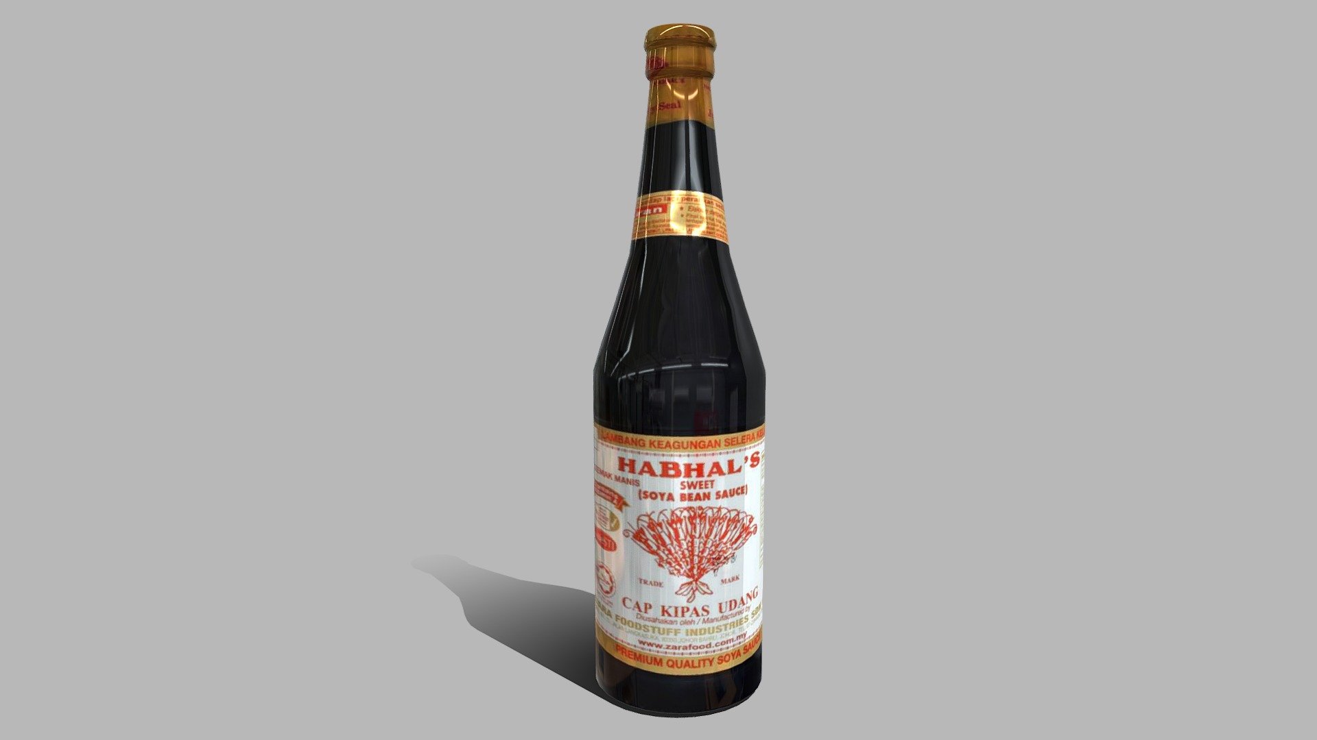 Kicap Kipas Udang - 3D model by ququ (@meequ) [3ab2b8c] - Sketchfab