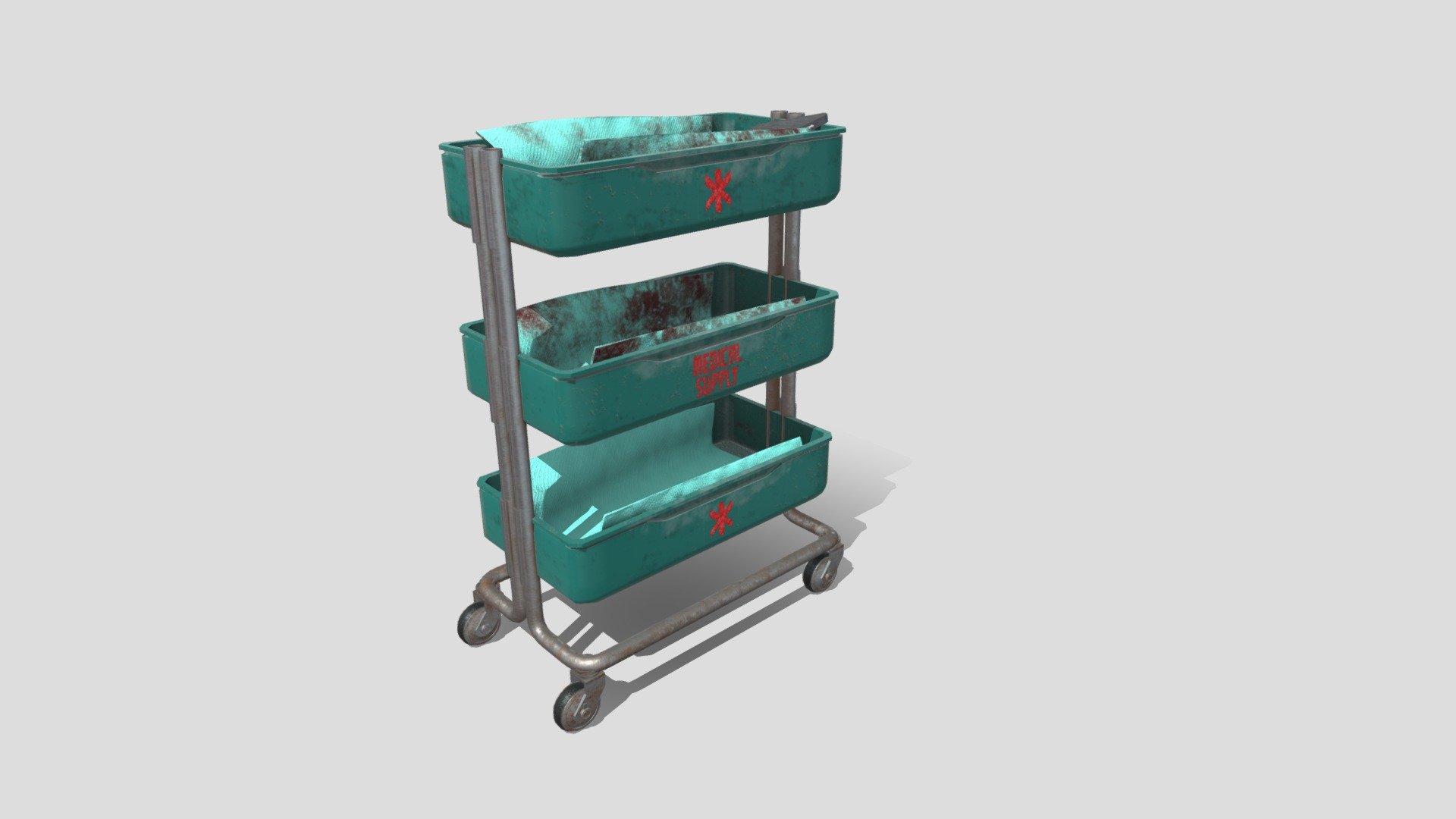 Trauma Team Surgical Cart – Cyberpunk 2077 - 3D model by MAURE Axel ...