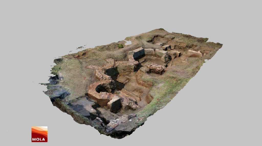Old Copped Hall Remains - 3D model by MOLA (@molaadmin) [3ab3bf9 ...