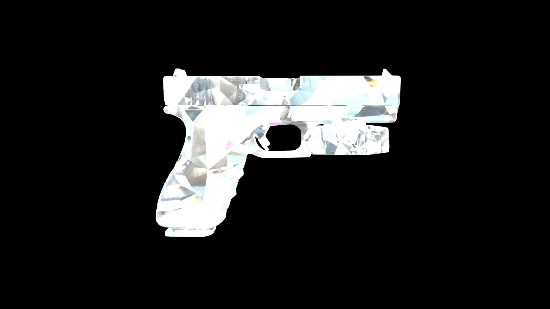 Diamond Glock 21 - Download Free 3D model by KJOnTheBeat [3ab3e9a ...