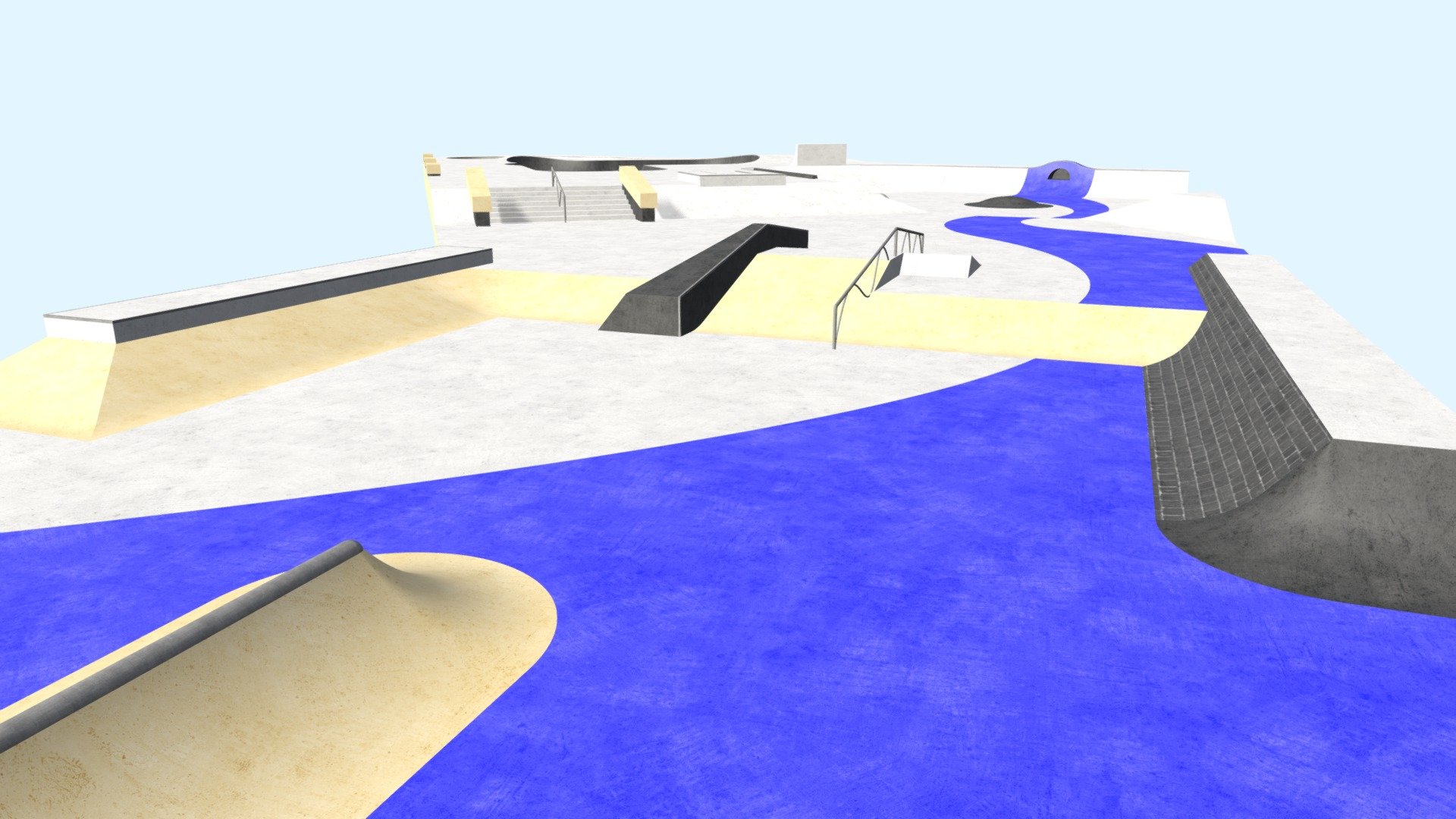 Revised/Progressive Design - 3D model by Skatepark Design ...