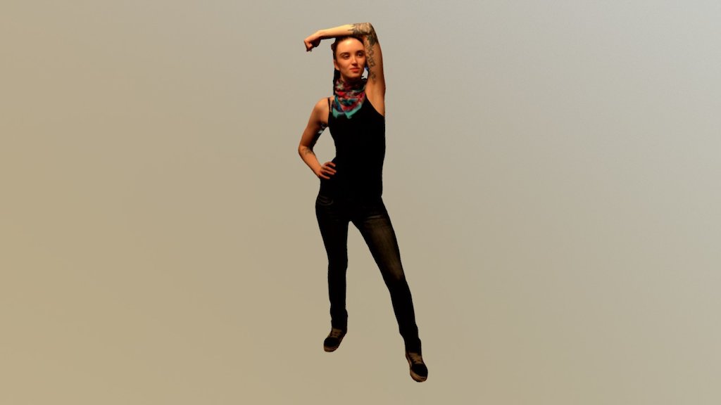 Posed arm Zoe - 3D model by mattgeb [3ab579a] - Sketchfab