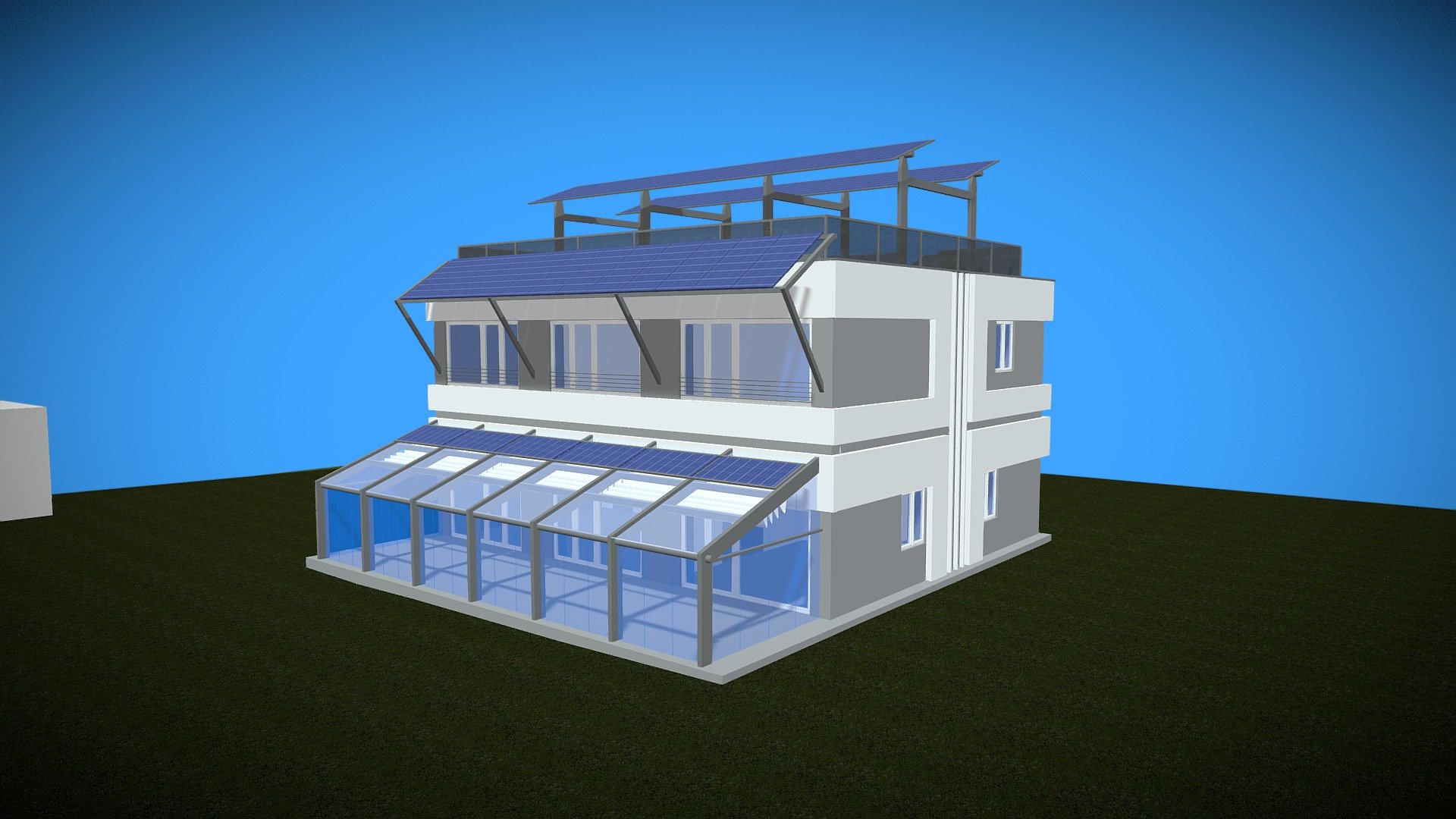 Passive House - 3D model by www.didproekt.net (@didproekt) [3ab5820 ...