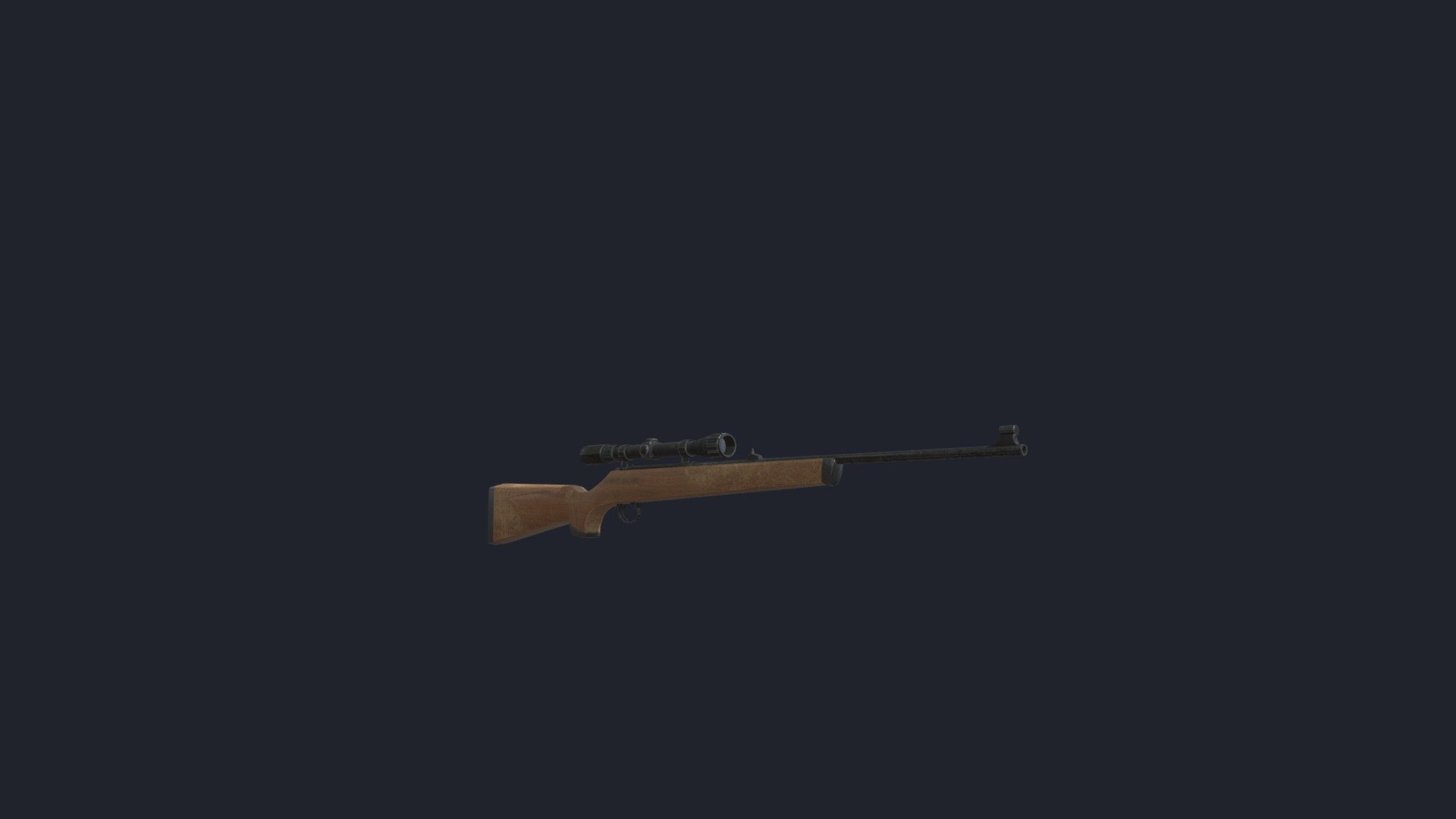 Hunting Rifle - 3D model by valso [3ab74cd] - Sketchfab