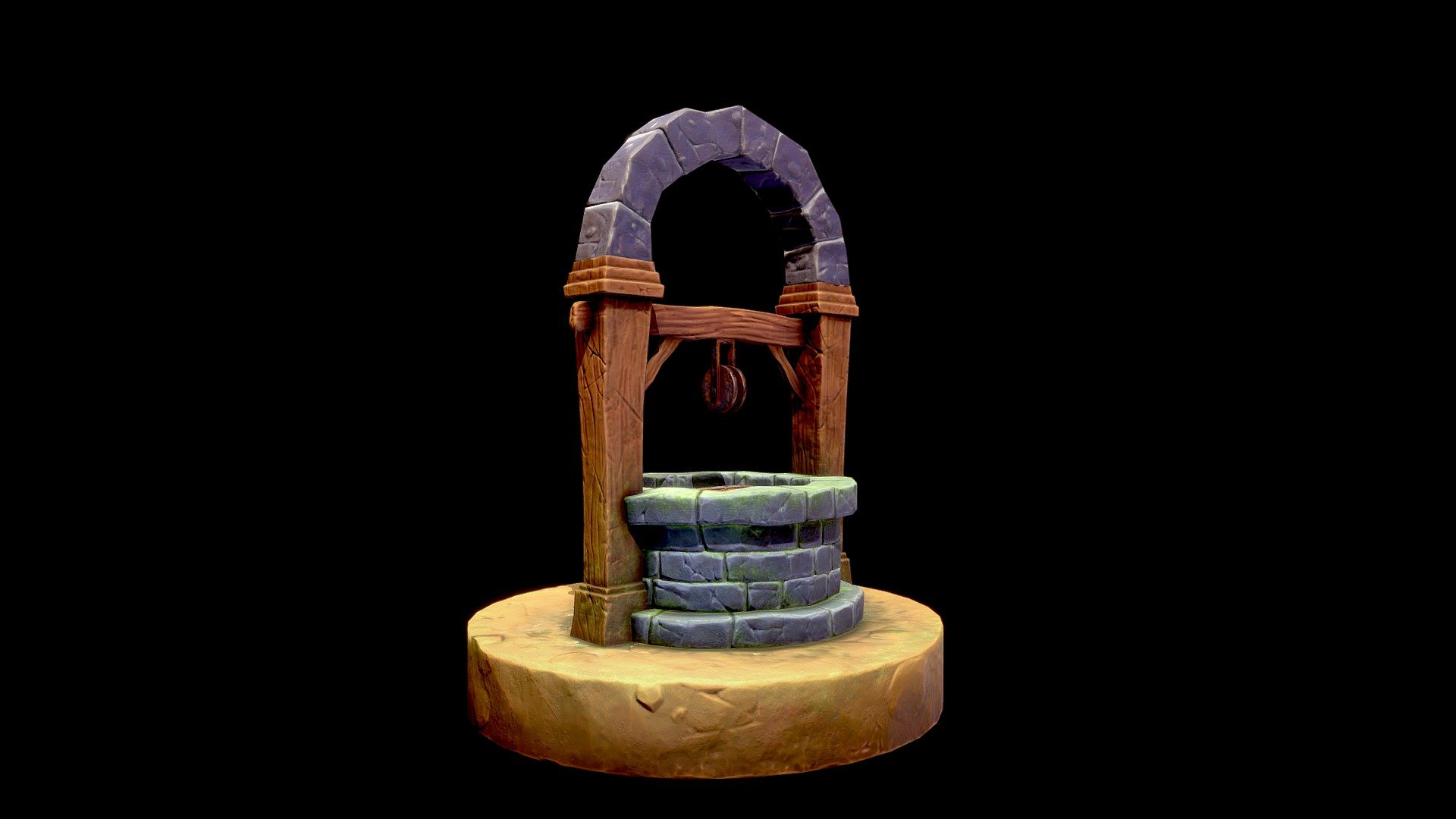 Stylized Well Prop - 3D model by rpark_art [3ab84f9] - Sketchfab