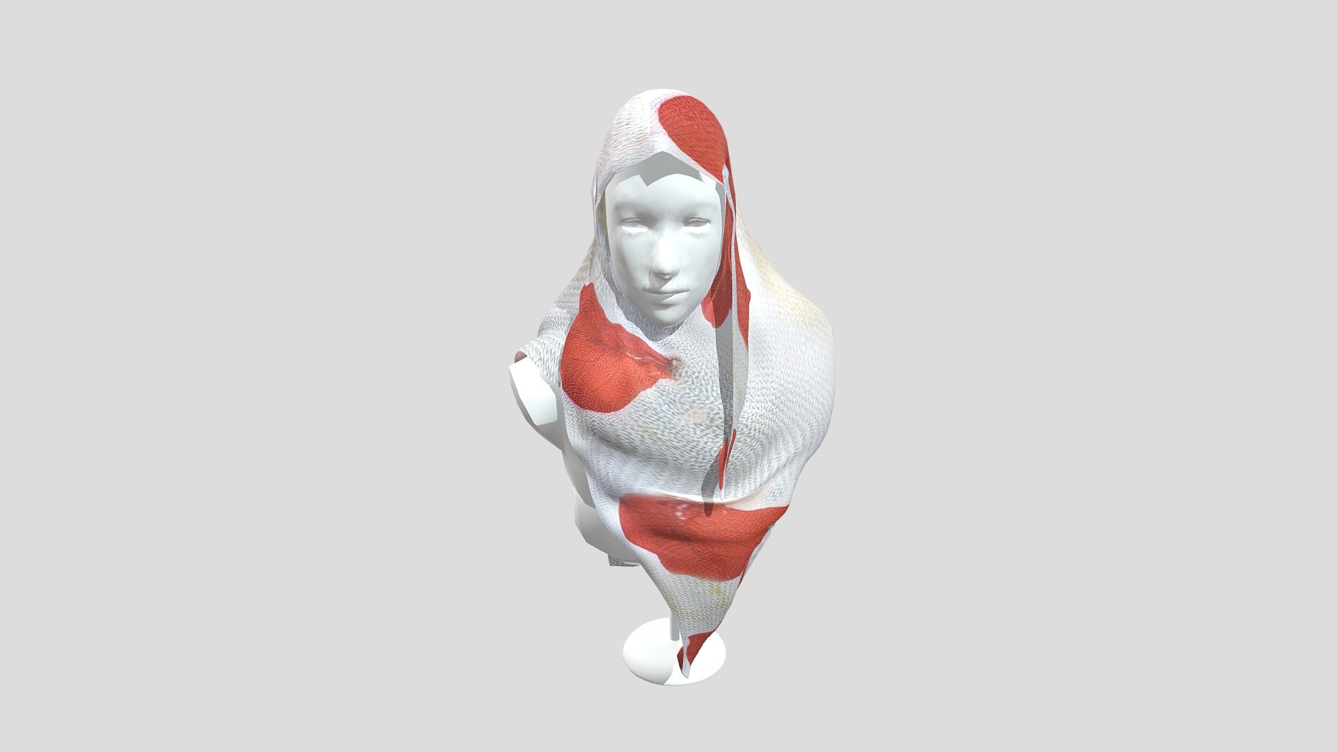 Shawl Eco Print 3 - Download Free 3D model by eeelabvisual [3ab87a0 ...