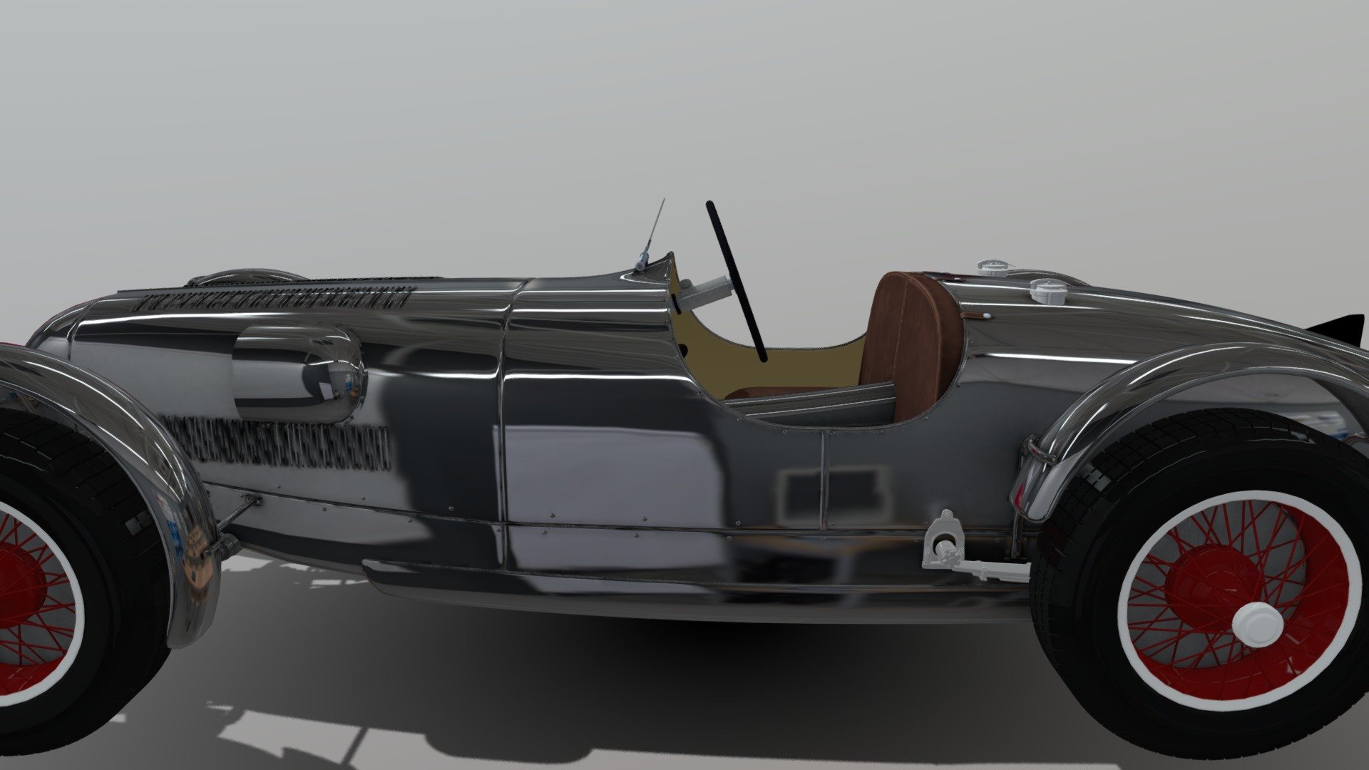 Red Car - 3D model by Matthieu.Rabehaja [3ab95d9] - Sketchfab