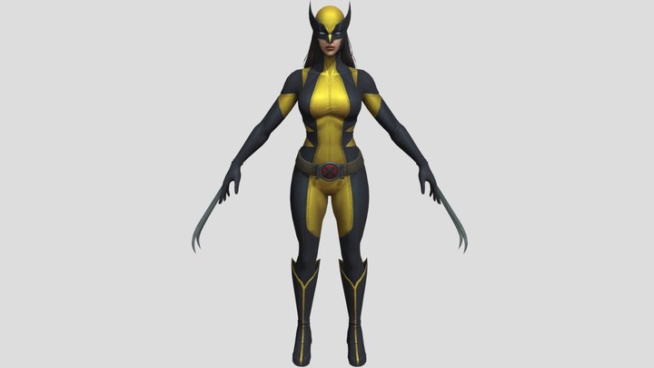 Hero 3D models - Sketchfab