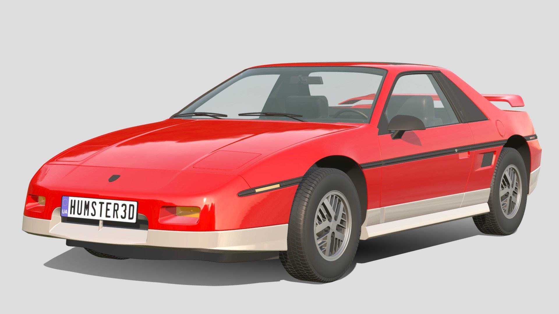 1985 Pontiac Fiero GT - Download Free 3D model by OUTPISTON [3abad4d ...