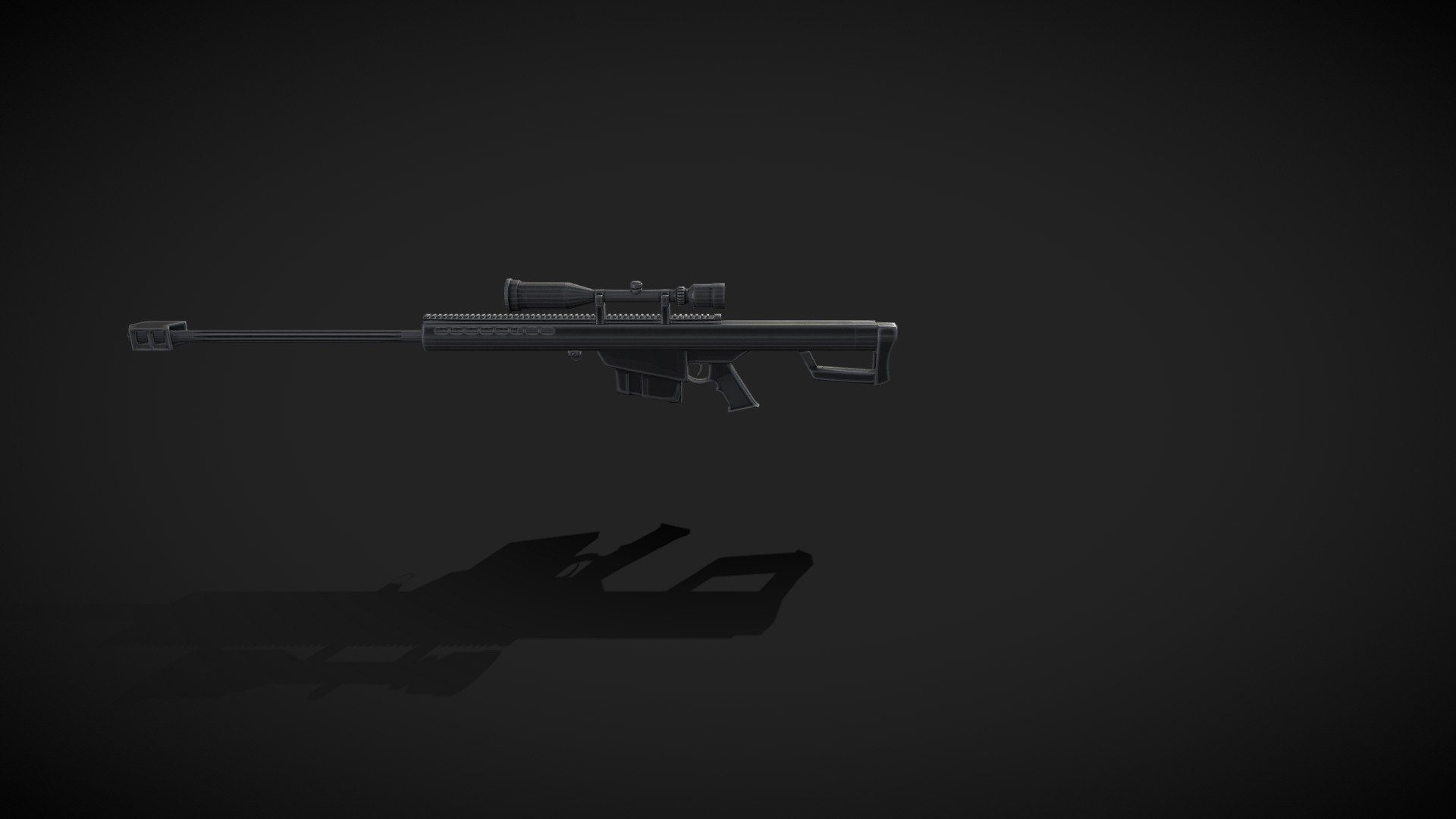 Barret 50 - 3D model by Pablo Ballais (@pabloballais) [3abcc42] - Sketchfab