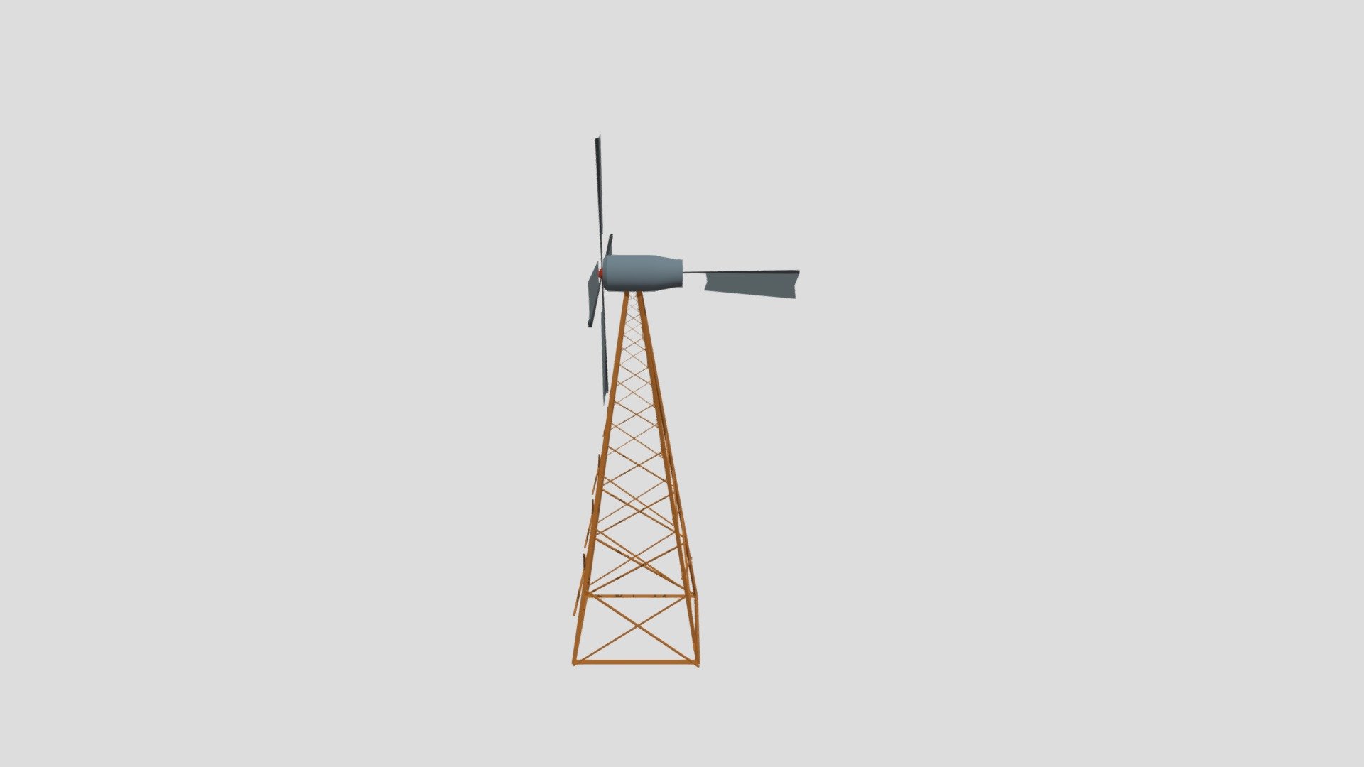 Courage The Cowardly Dog Windmill - Download Free 3D model by Aesthina ...