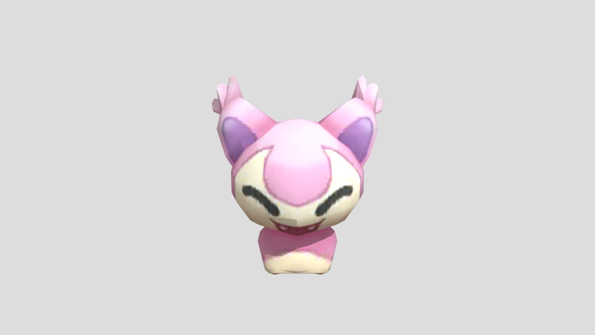 Skitty Doll - 3D model by pokemonaweonao [3abe9a9] - Sketchfab