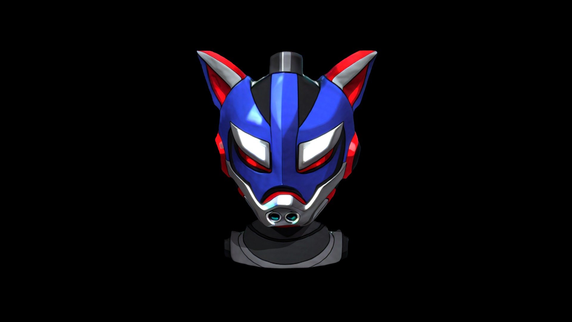 Helmet Mask Robot Cartoon 2029 - Download Free 3D model by klrxyz ...