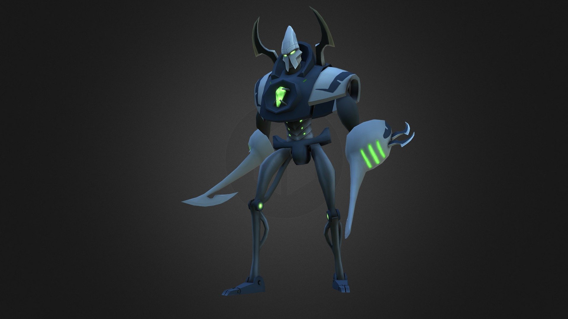 Boss Robot - WIP - 3D model by Robyn Huffaker (@robyndraws) [3ac1fe6 ...