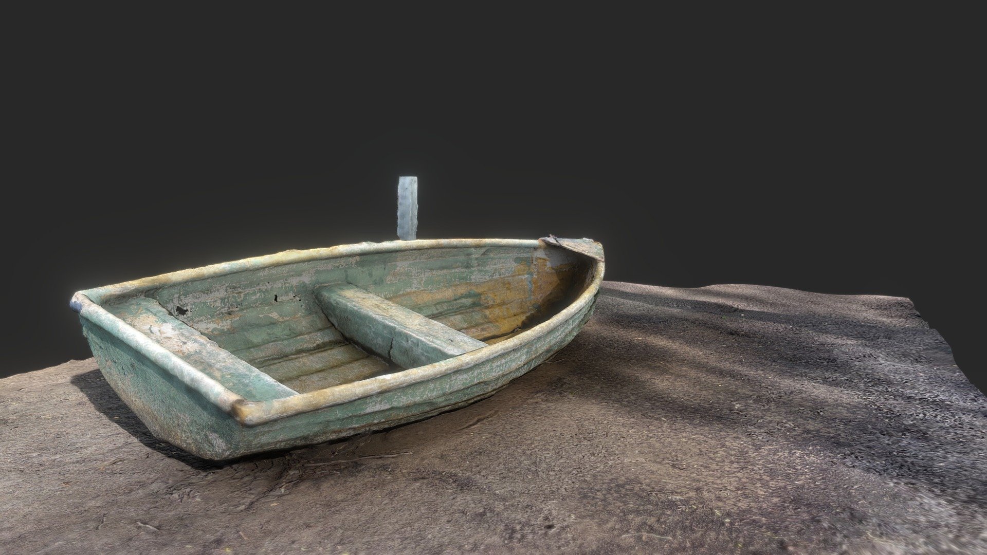 Small boat at beach - Download Free 3D model by betocarrillo [3ac31d0 ...